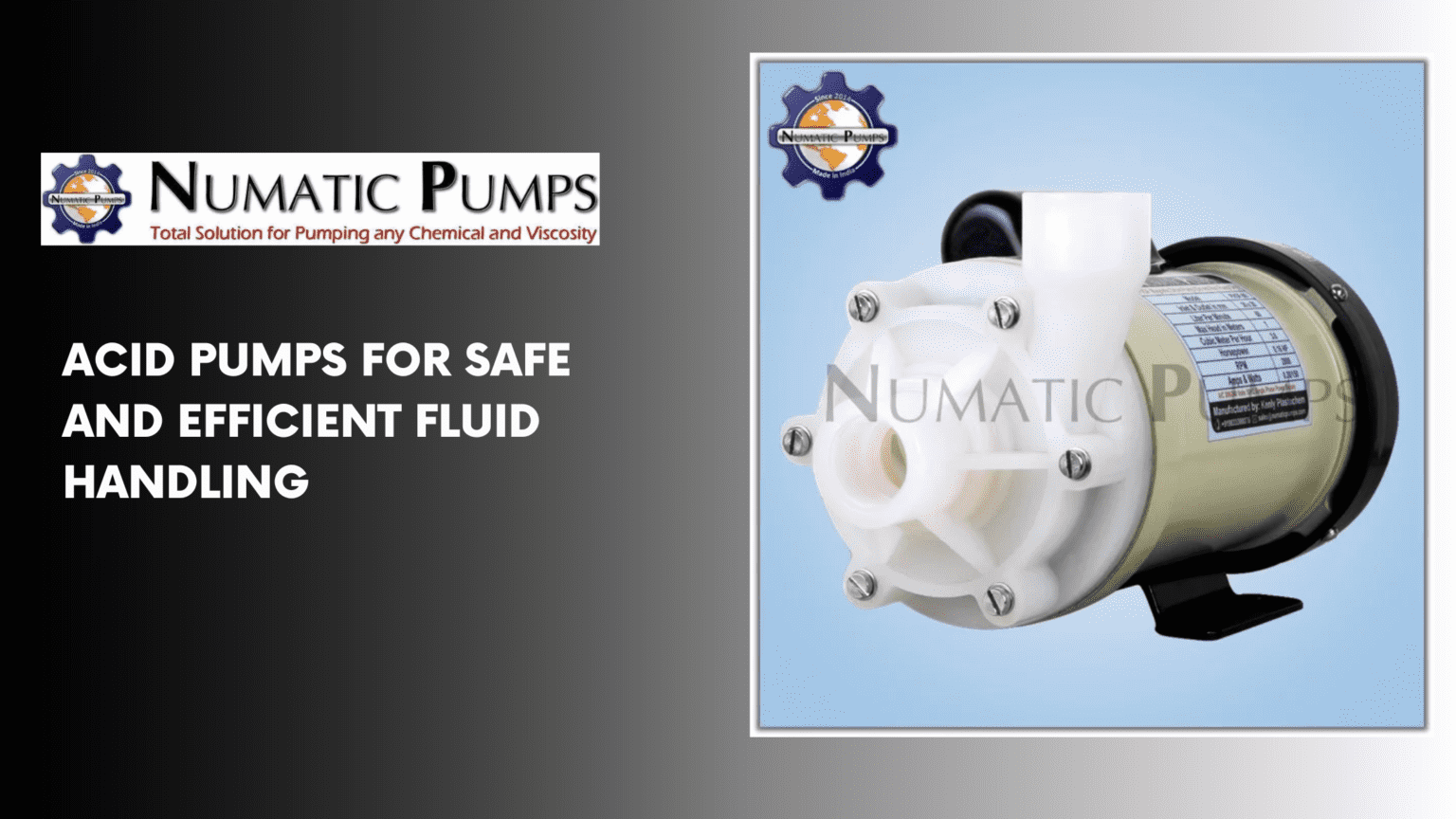 Taming the Challenge: Acid Pumps for Safe and Efficient Fluid Handling